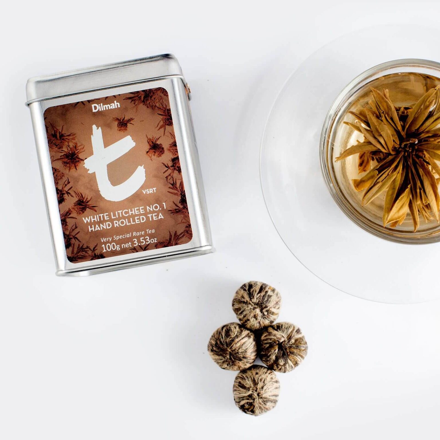 Dilmah White Litchee No 1 Hand Rolled Ceylon Tea | Ceylon Tea Brew