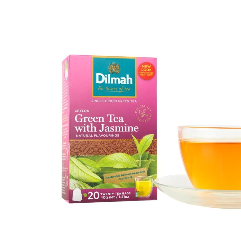 Dilmah Ceylon Pure Green Tea With Jasmine | Ceylon Tea Brew