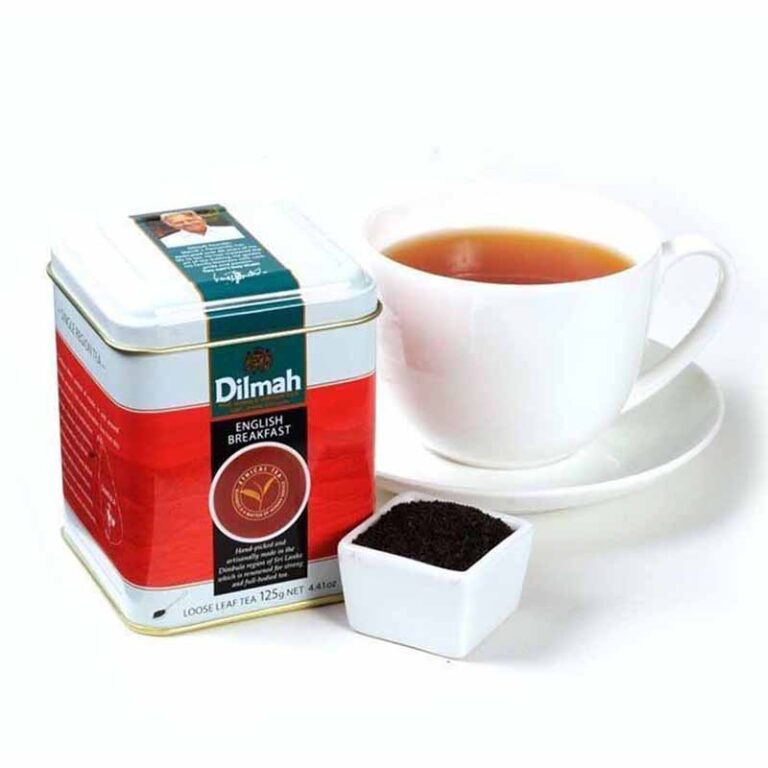 Ceylon Dilmah English Breakfast Tea In Tin Caddy | Ceylon Tea Brew