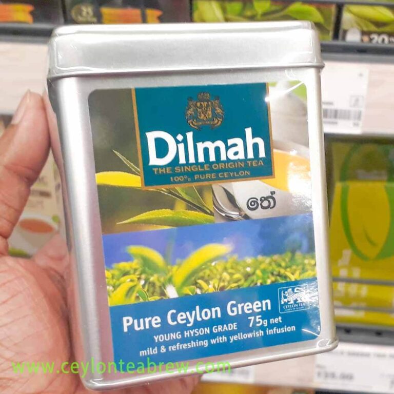 Truly Ceylon Lemon Green Tea With Natural Antioxidant | Ceylon Tea Brew