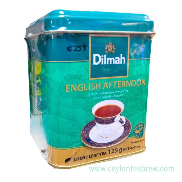 Dilmah Ceylon English Afternoon Tea In Tin Caddy | Ceylon Tea Brew