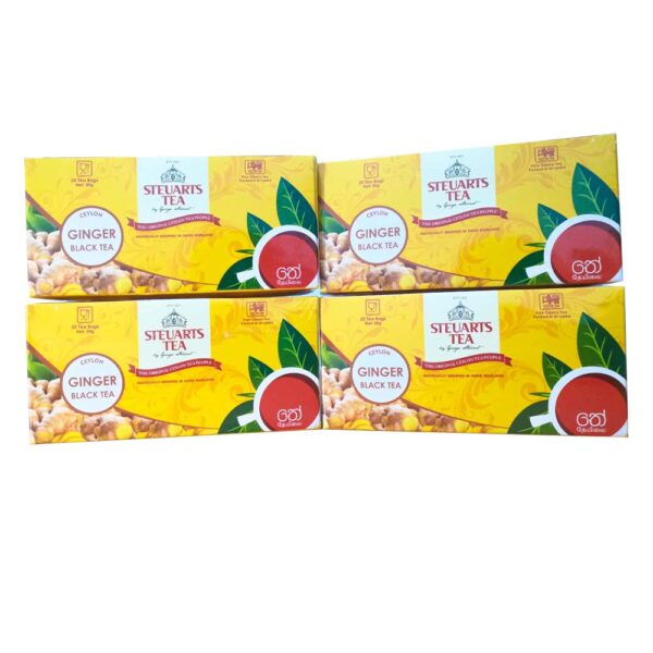 Steuart Ceylon Natural Ginger Tea | Ceylon Tea Brew