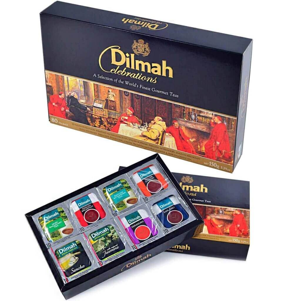 Dilmah Multi Flavoured Ceylon Tea Pack Sachet Bags | Ceylon Tea Brew