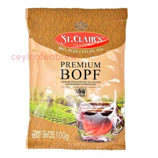St. Clair's Premium Ceylon BOPF Loose Tea | Ceylon Tea Brew