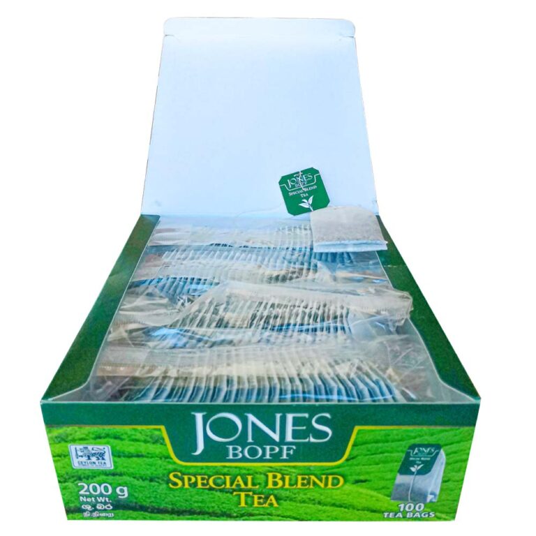 Ceylon Jones BOPF Pure Black Tea Bags With Antioxidant | Ceylon Tea Brew