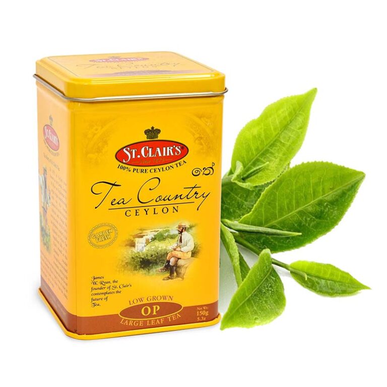 St. Clair's Ceylon Low Grown FBOP Small Leaf Tea | Ceylon Tea Brew