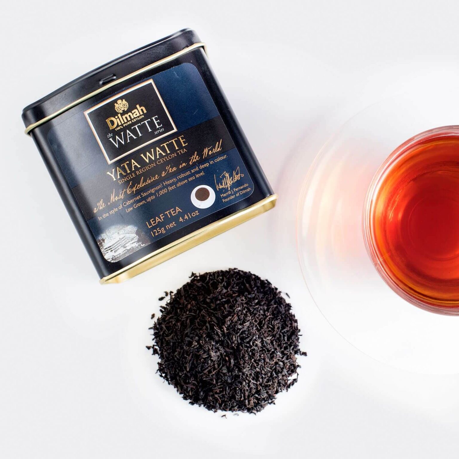 Dilmah Watte Ceylon Yata Watte Leaf Black Tea | Ceylon Tea Brew