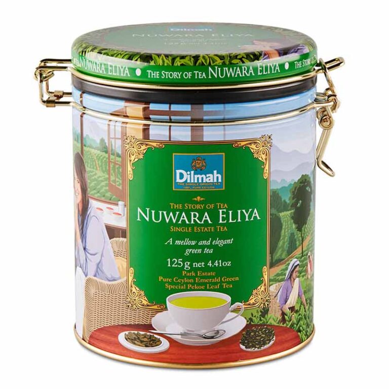 Dilmah Ceylon Young Hyson Green Leaf Tea | Ceylon Tea Brew