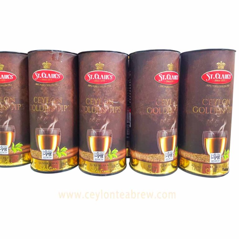 St. Clair's Pure Ceylon Premium BOPF Black Loose Leaf Tea | Ceylon Tea Brew