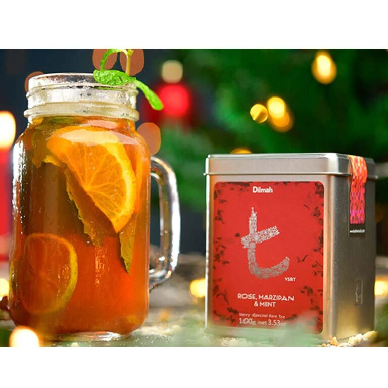 Dilmah Ceylon Rose Marzipan And Mint Tea | Ceylon Tea Brew