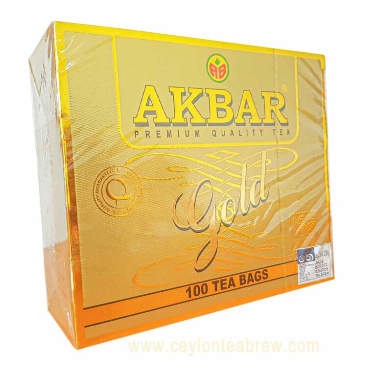 Akbar Ceylon Extra Large Leaf Silver Tea | Ceylon Tea Brew