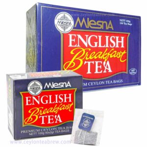 Mlesna Pure Ceylon Black Tea Bags Rich In Antioxidant | Ceylon Tea Brew