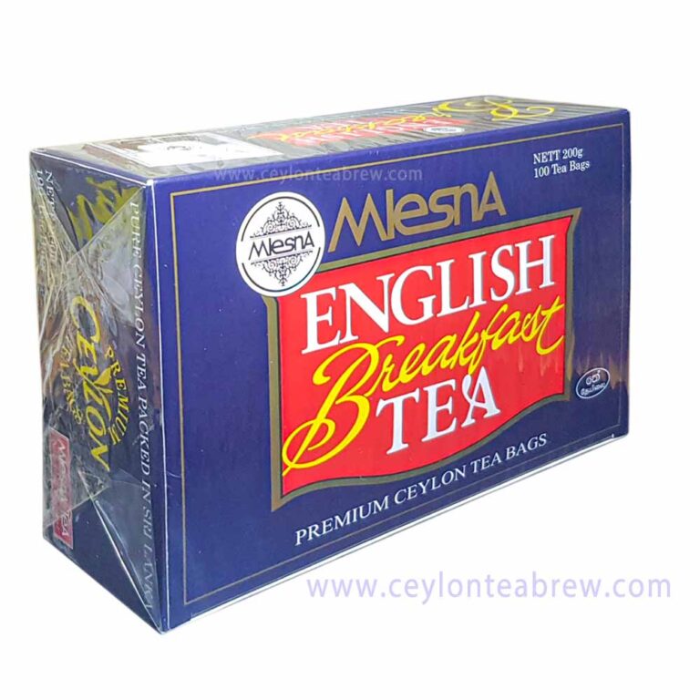 Mlesna Ceylon English Breakfast Tea Bags | Ceylon Tea Brew