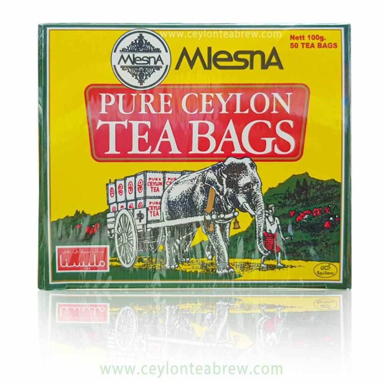 Mlesna Pure Ceylon Black Tea Bags Rich In Antioxidant | Ceylon Tea Brew