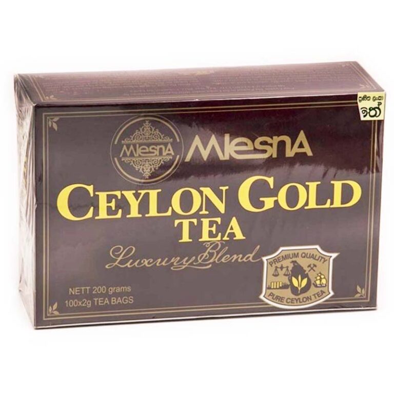Mlesna Pure Ceylon Tea Bags Antioxidant | Ceylon Tea Brew