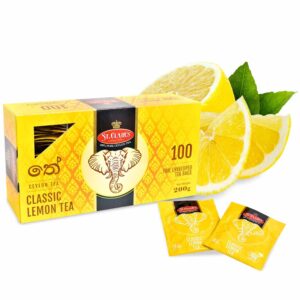 St.Clair's Ceylon Classic Lemon Tea Enveloped Bags | Ceylon Tea Brew