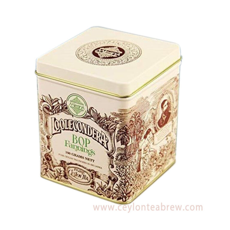 Mlesna Ceylon Loolecondera Bop Fannings Luxury Loose Tea | Ceylon Tea Brew