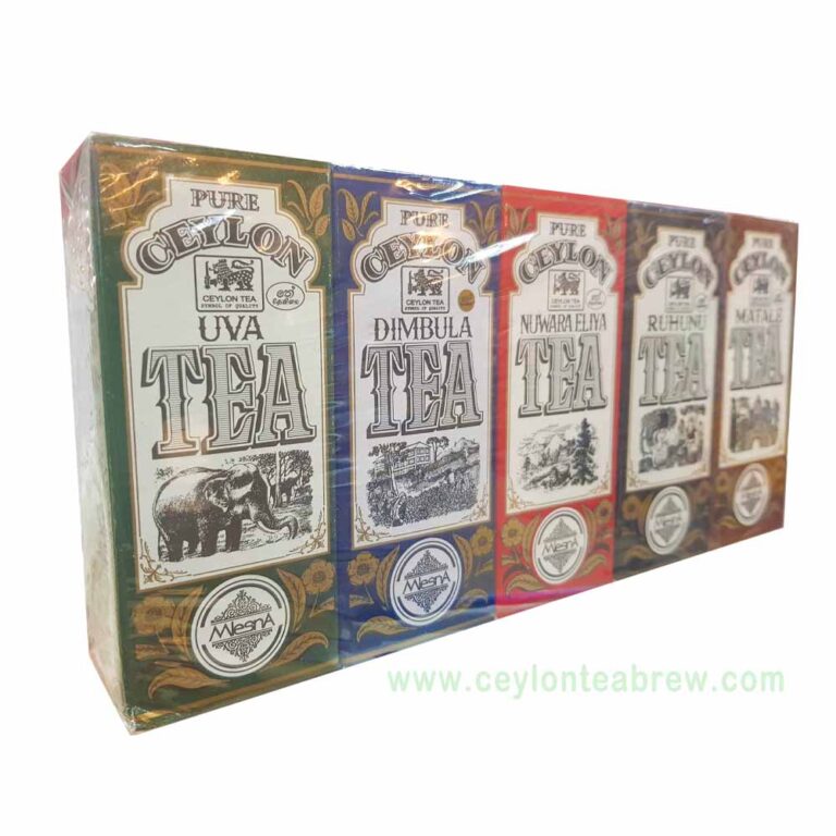 Mlesna Pure Ceylon Tea Bags Antioxidant | Ceylon Tea Brew