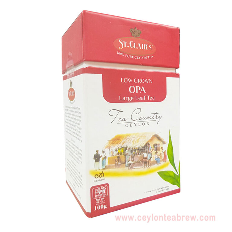 St.Clair's Ceylon Green Tea With Moringa | Ceylon Tea Brew