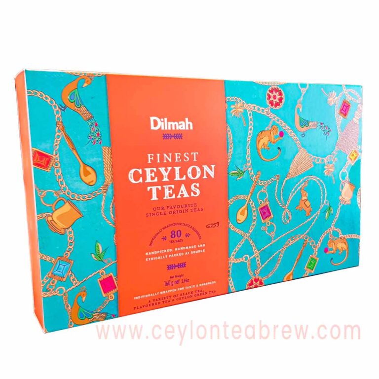 St.Clair's Tisane Ceylon Green Tea With Moroccan Mint | Ceylon Tea Brew