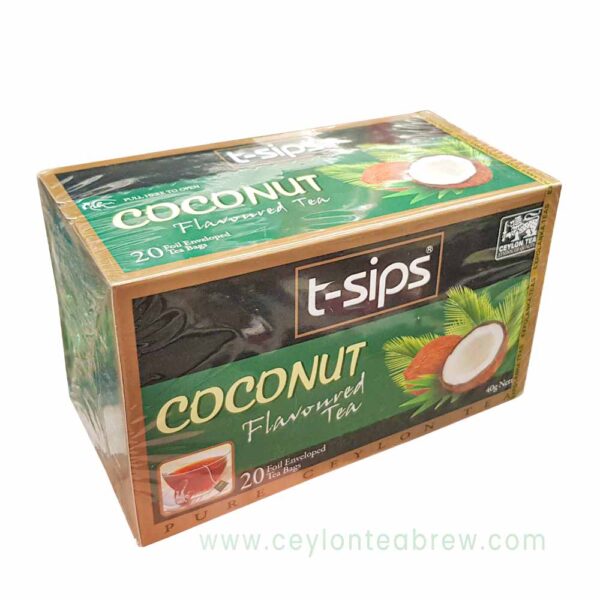 T- Sips Ceylon Tea With Natural Coconut Flavored Tea | Ceylon Tea Brew