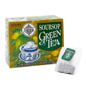 Mlesna Ceylon Soursop Green Tea High Antioxidant Tea | Ceylon Tea Brew