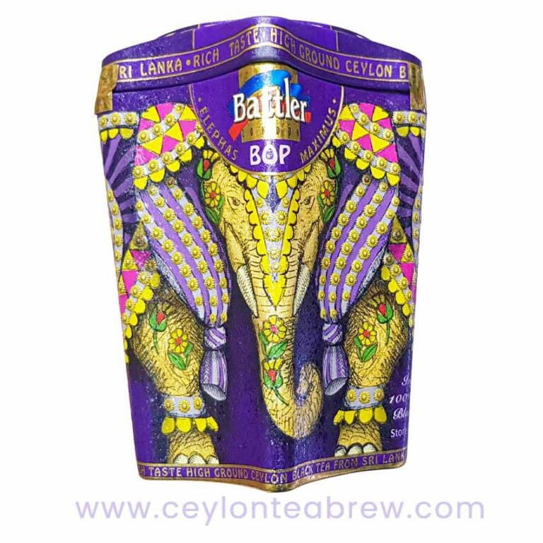 Battler High Ground Ceylon Pure Black Leaf BOP Tea In Caddy | Ceylon ...