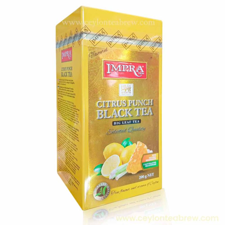 Impra Ceylon Black Tea With Mint Flavor | Ceylon Tea Brew
